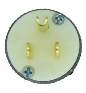 Lighted NEMA 5-15P Replacement Plug | Webber Electronics