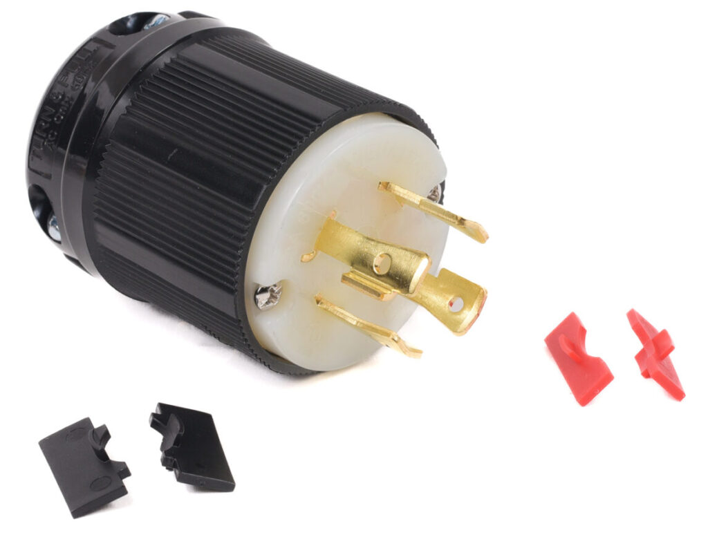 TWIST-LOCK NEMA L17-30P Plug | Webber Electronics